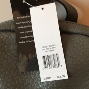 Nicole Miller | Bags | Nicole Miller Slate Backpack Slate Retail 88 Nwt ...
